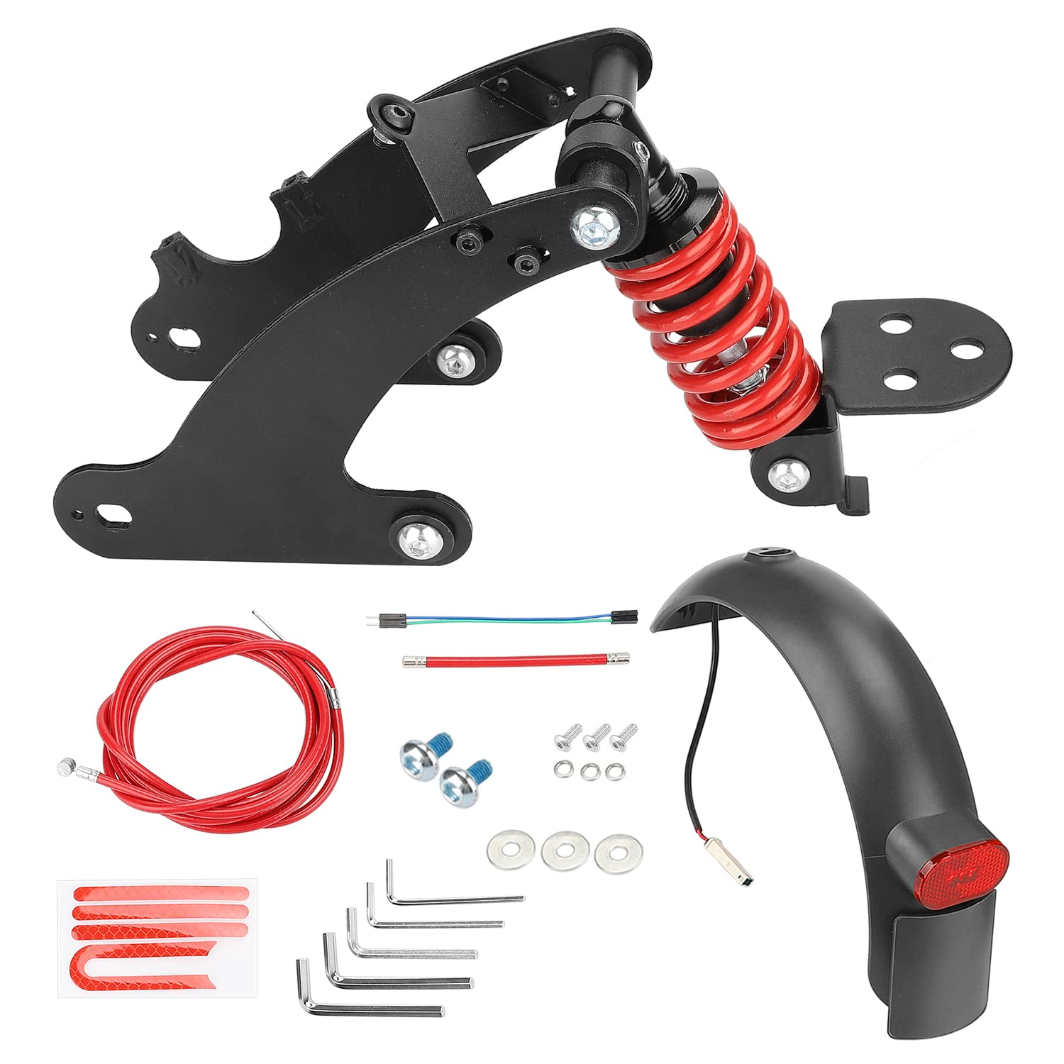 ulip Electric Scooter Rear Suspension Kit Shock Absorber Fender Tailli ...